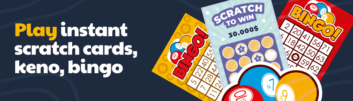 Play instant scratch cards, keno, bingo - LottoPark